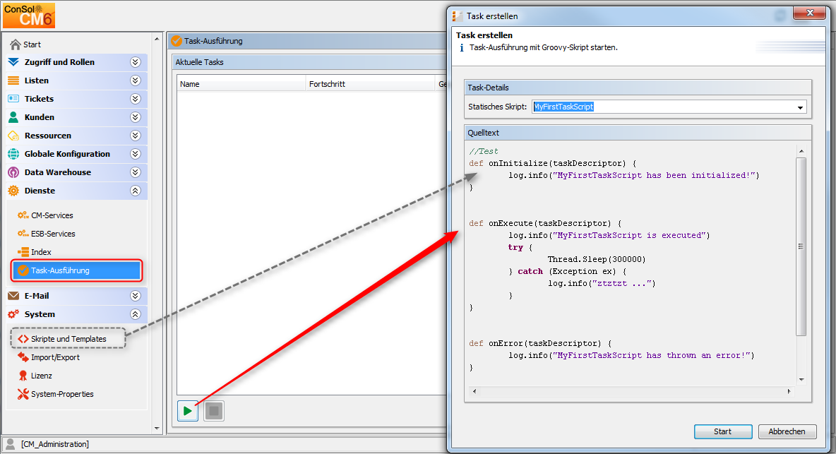 Das Task Execution Framework (TEF)